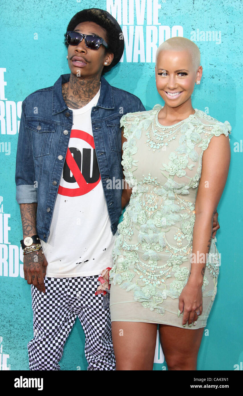 Amber rose wiz khalifa hi-res stock photography and images - Alamy