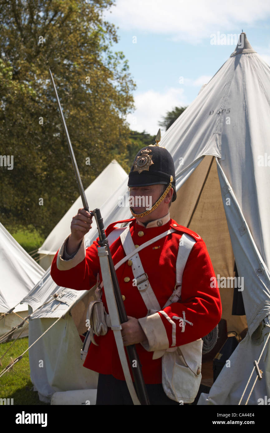 Redcoat english soldiers uniform uniforms england uk hi-res stock ...
