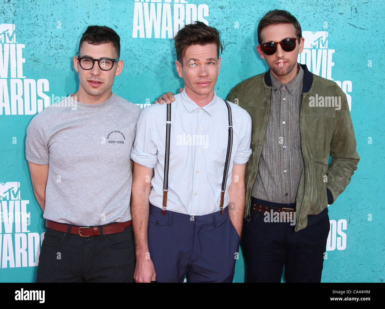 FUN THE MTV MOVIE AWARDS 2012. ARRIVALS LOS ANGELES CALIFORNIA USA 03 ...