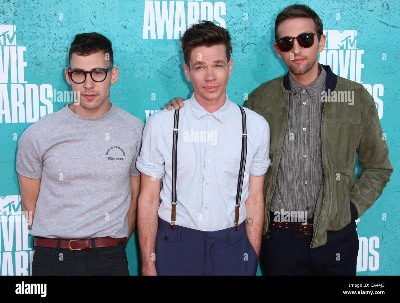 FUN THE MTV MOVIE AWARDS 2012. ARRIVALS LOS ANGELES CALIFORNIA USA 03 ...