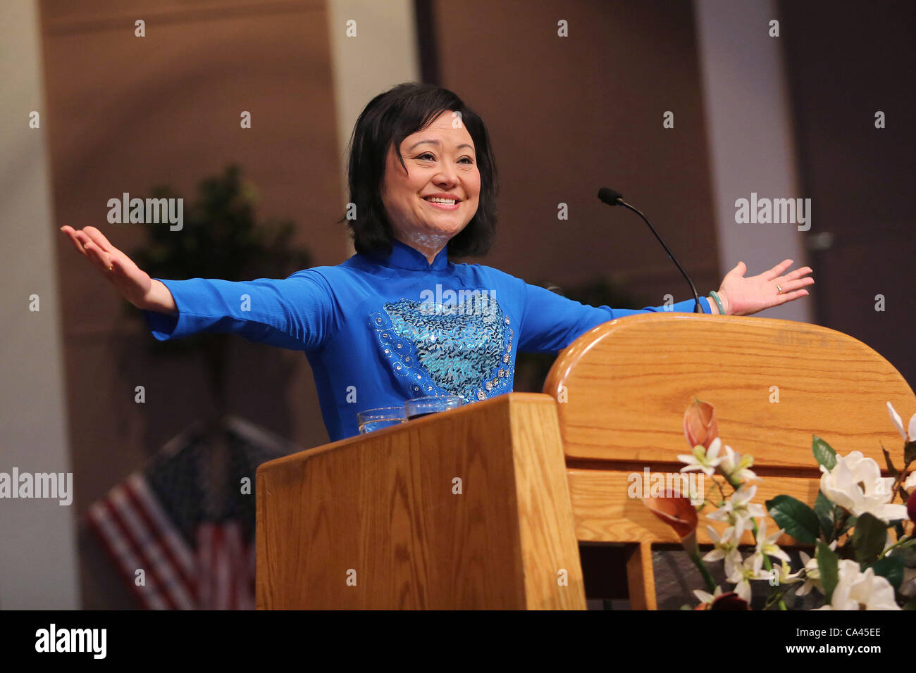 June 3, 2012 - Newport Beach, California, U.S. - 'Napalm Girl' PHAN THI ...