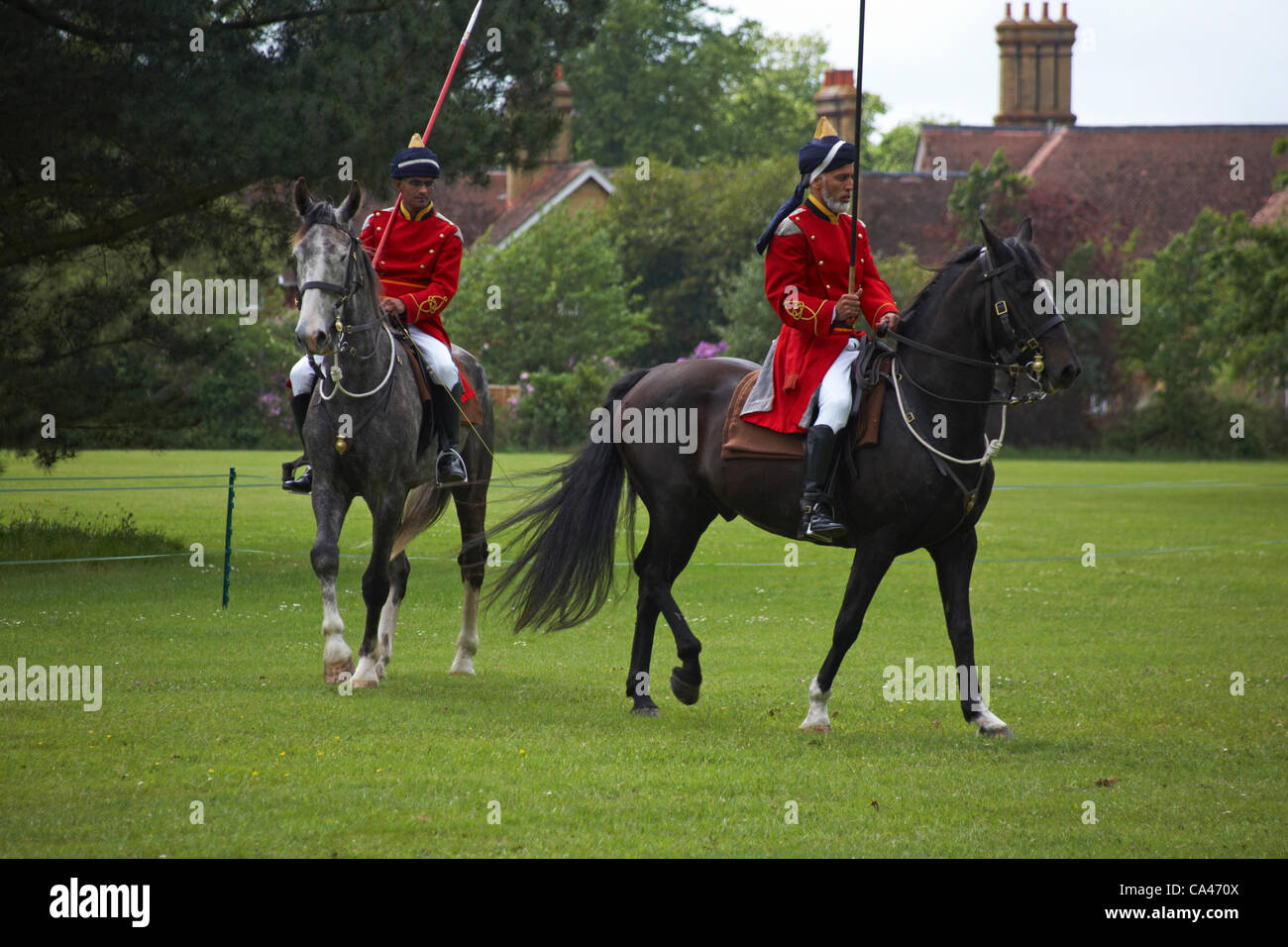 Worn by the troopers of imperial indian cavalry hi-res stock ...