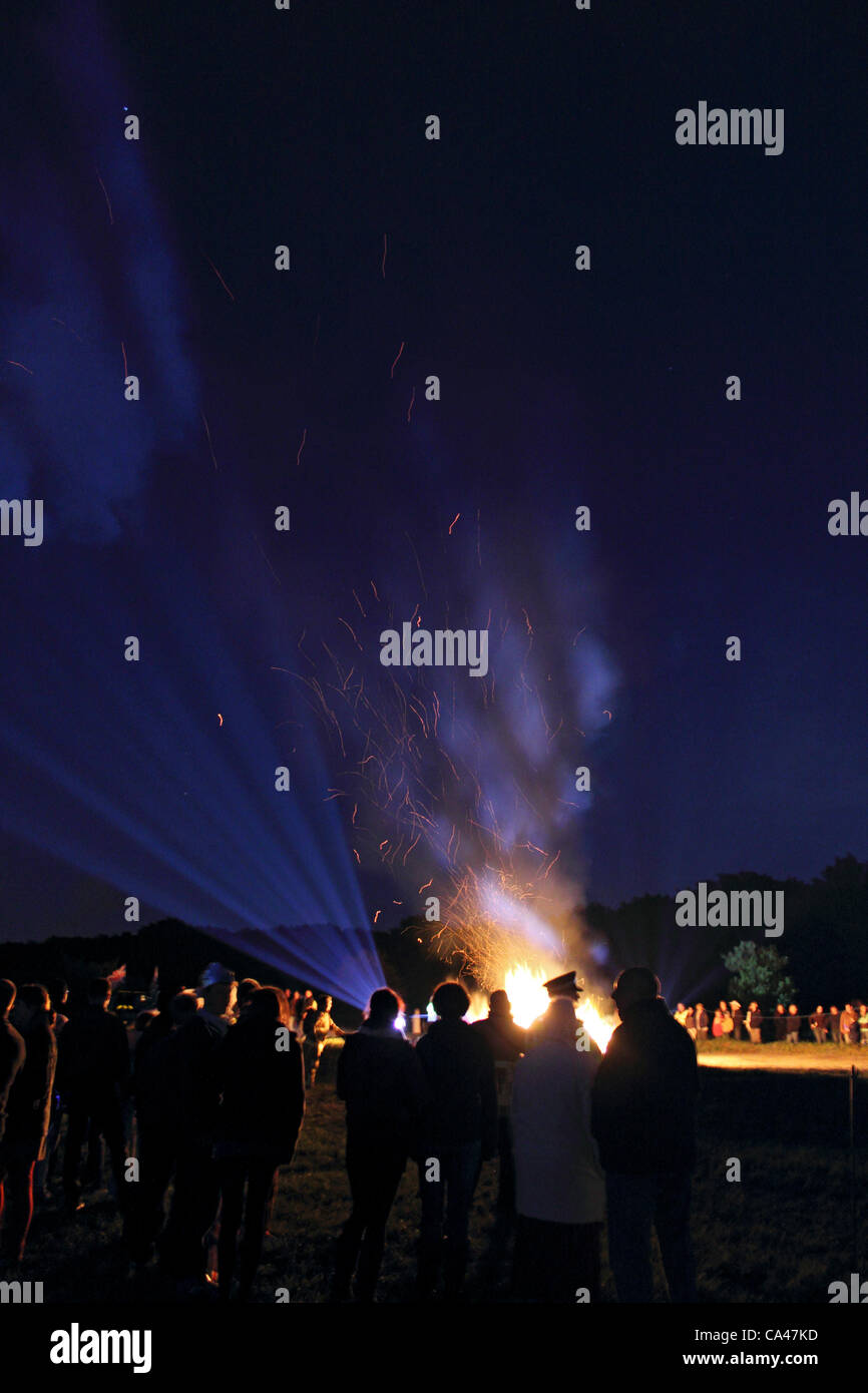 Jubilee beacon fire bonfire hi-res stock photography and images - Alamy