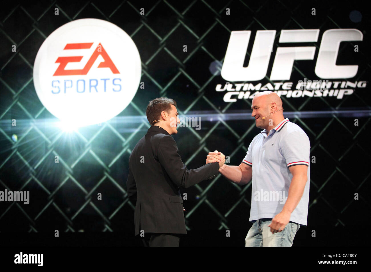 Ufc president dana white press hi-res stock photography and images - Alamy