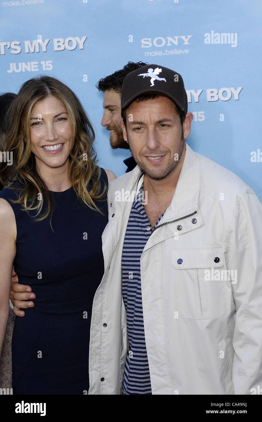 Jackie Sandler, Adam Sandler at arrivals for THAT'S MY BOY Premiere ...