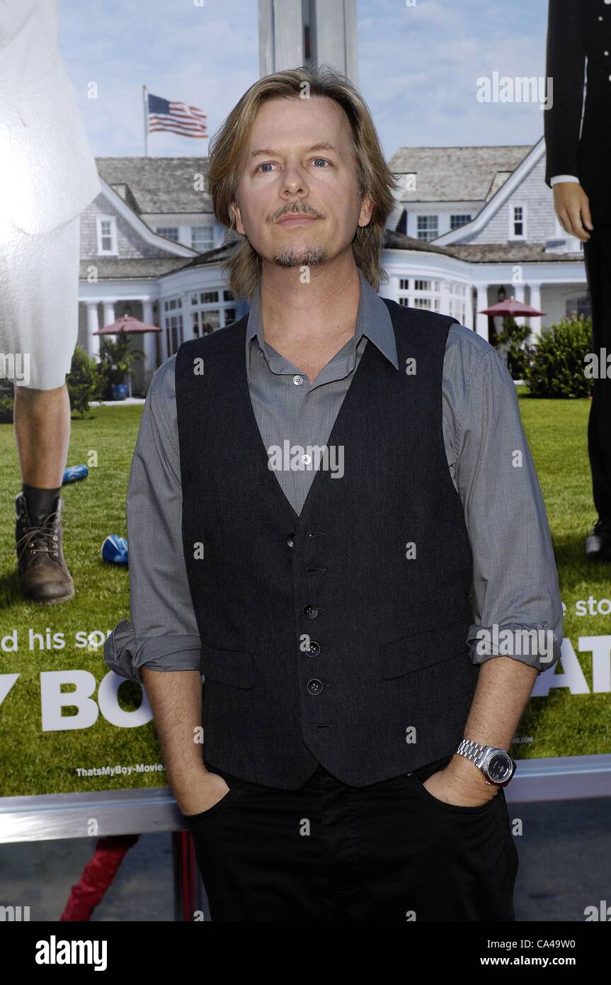 David Spade at arrivals for THAT'S MY BOY Premiere, Regency Village ...