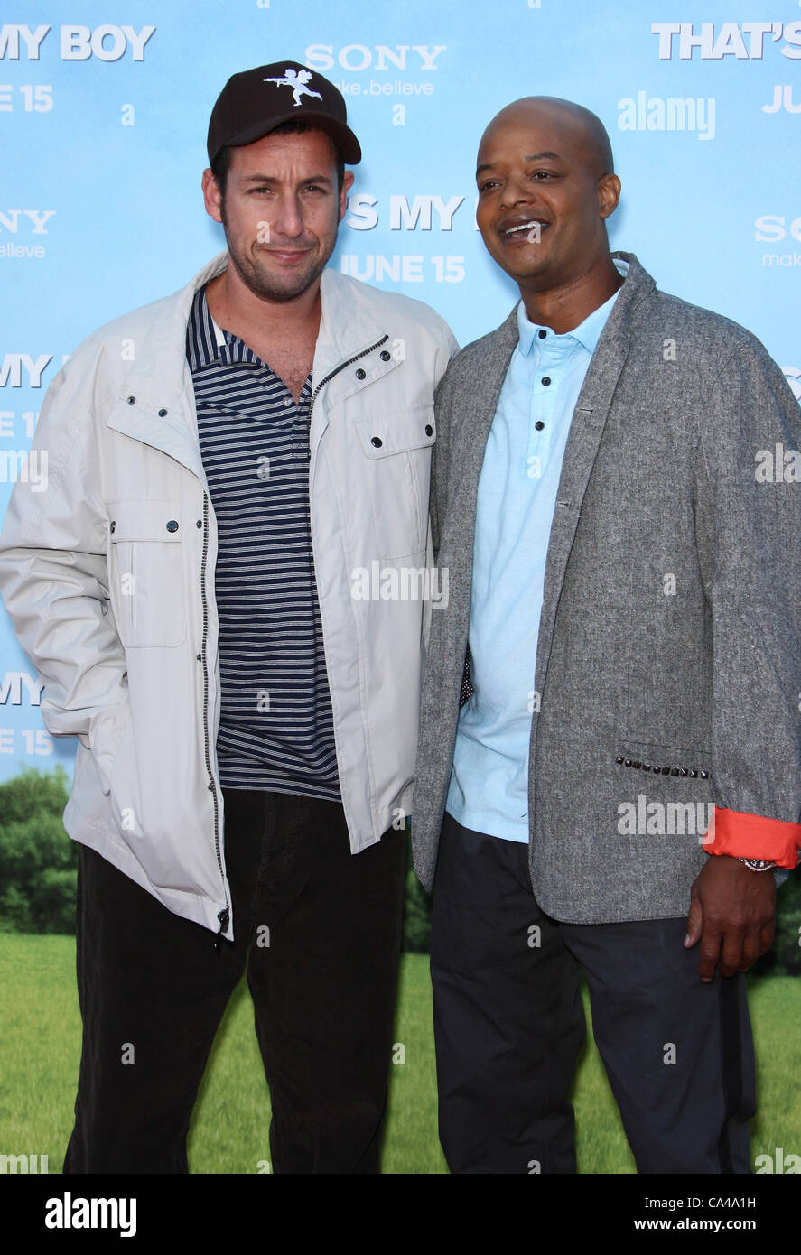 ADAM SANDLER & TODD BRIDGES THAT'S MY BOY. WORLD PREMIERE LOS ANGELES ...