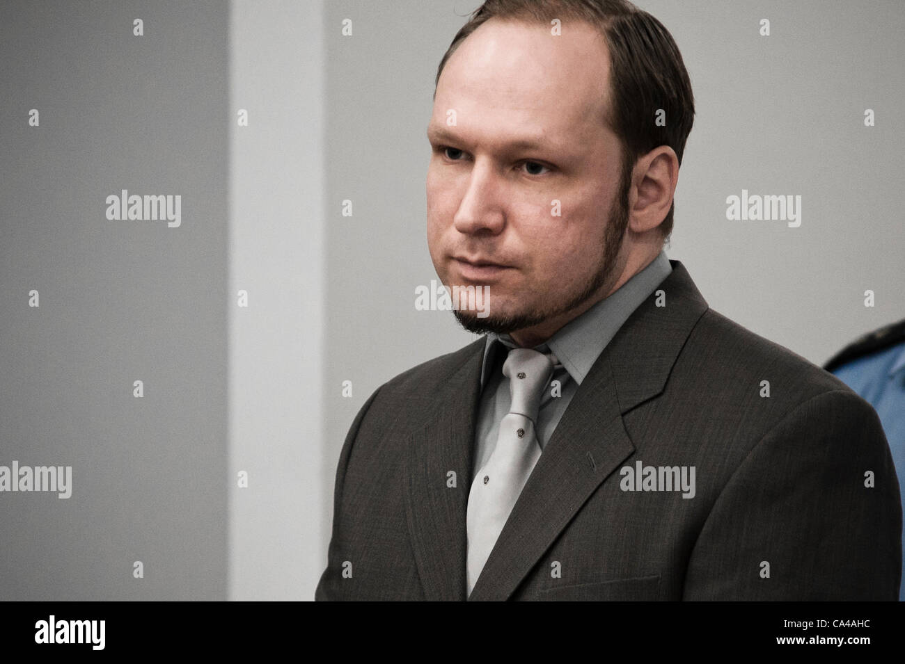 Tuesday 5th June 2012 - Oslo, Norway: Norwegian terrorist and right ...