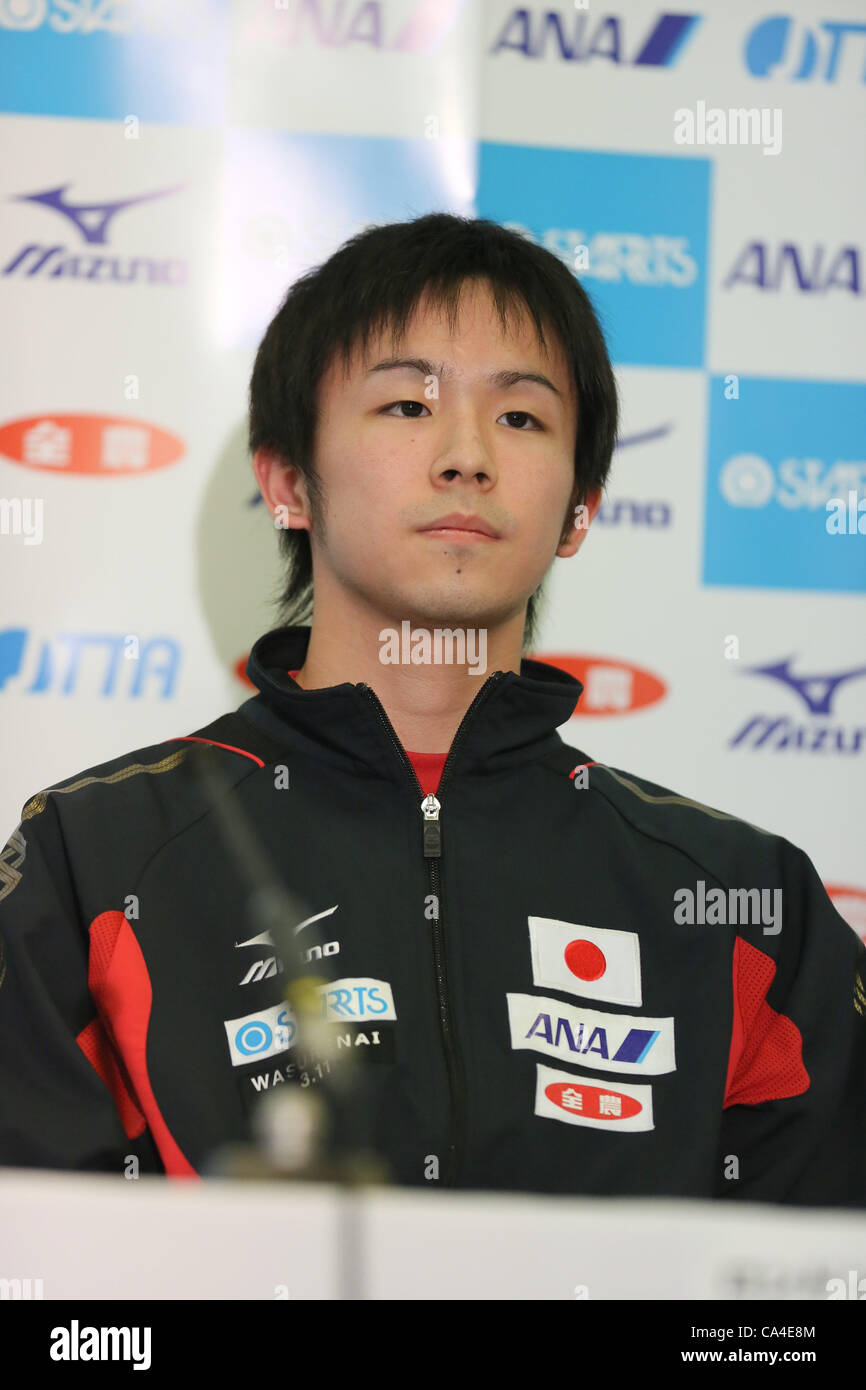 Koki Niwa (JPN), JUNE 5, 2012 - Table Tennis : Table Tennis Japan ...