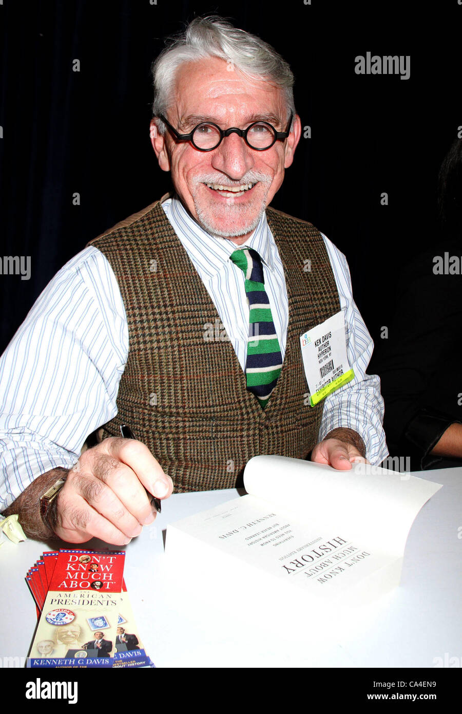 June 5, 2012 - New York, New York, U.S. - Author/historian KENNETH C ...