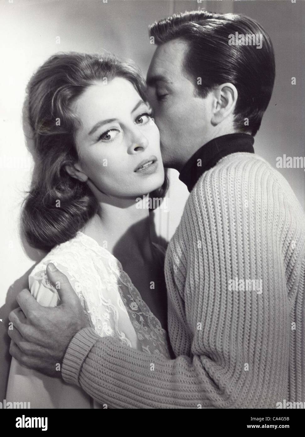 WAGNER ROBERT and Capucine AKA Germaine Lefebvre.The Pink Panther.still ...