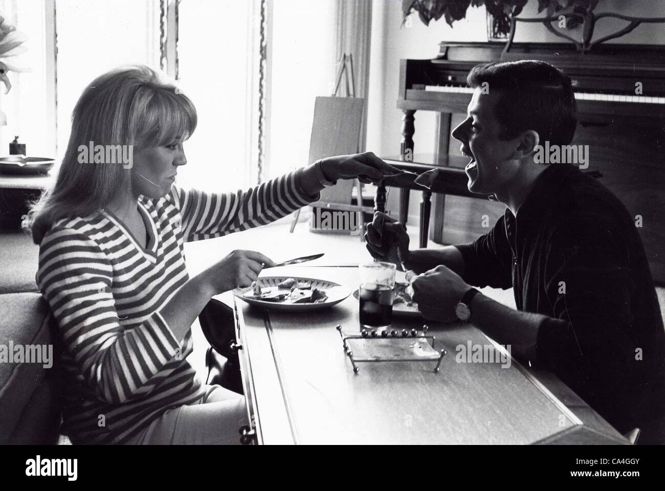 LINDA FOSTER Dick Kallman.(Credit Image: Â© Bill Kobrin/Globe Photos ...