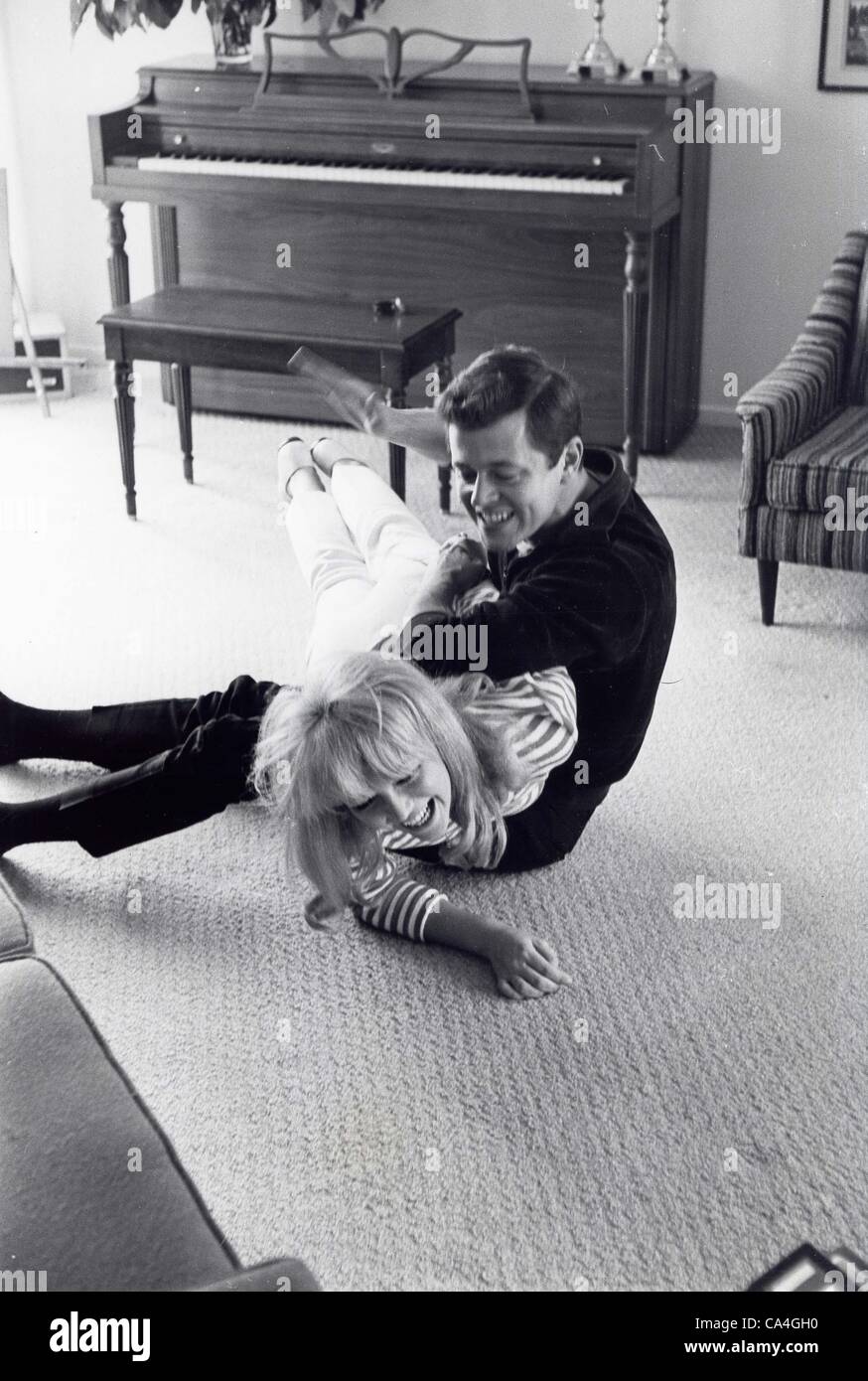 LINDA FOSTER Dick Kallman.(Credit Image: Â© Bill Kobrin/Globe Photos ...