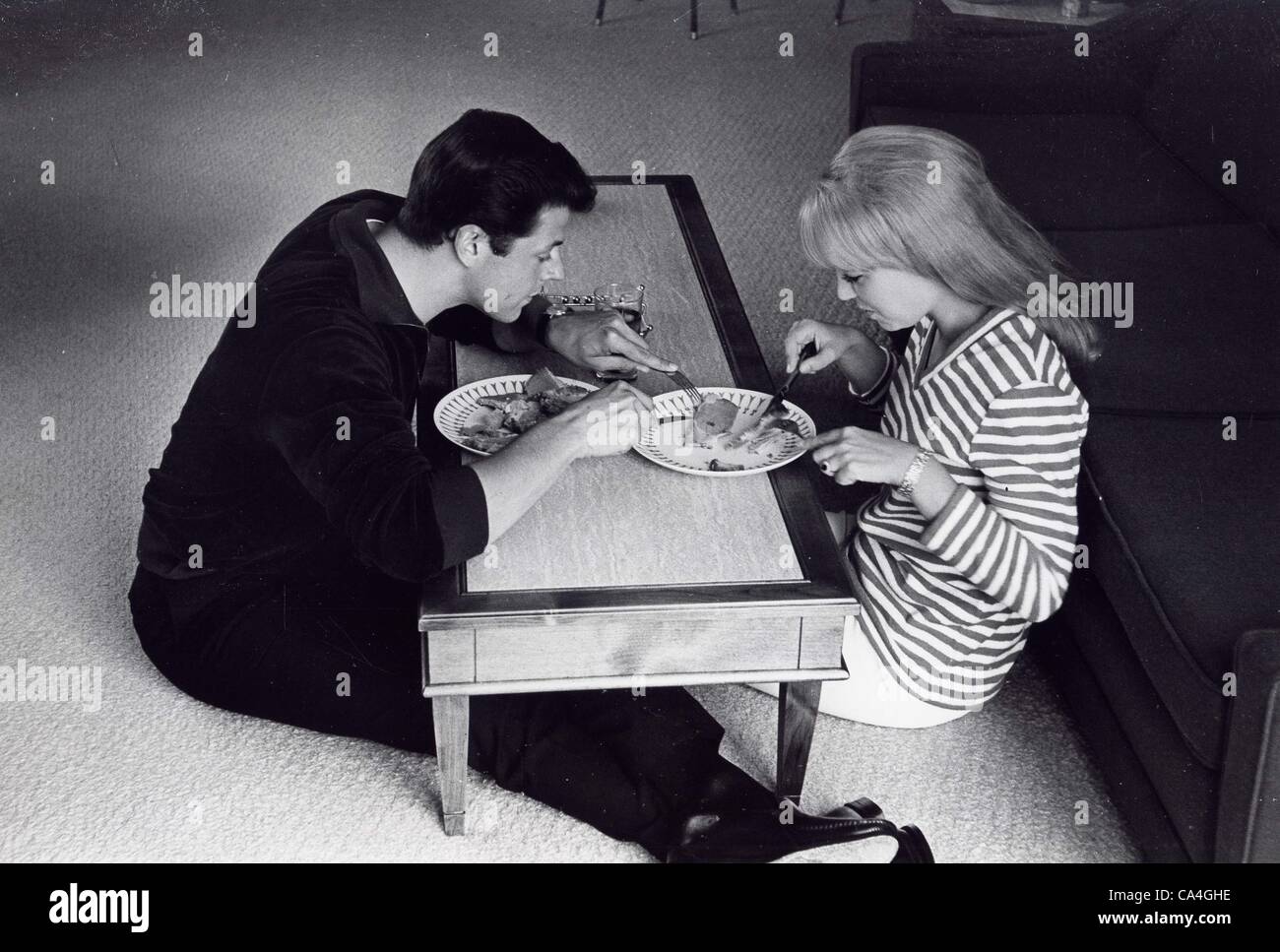 LINDA FOSTER Dick Kallman.(Credit Image: Â© Bill Kobrin/Globe Photos ...