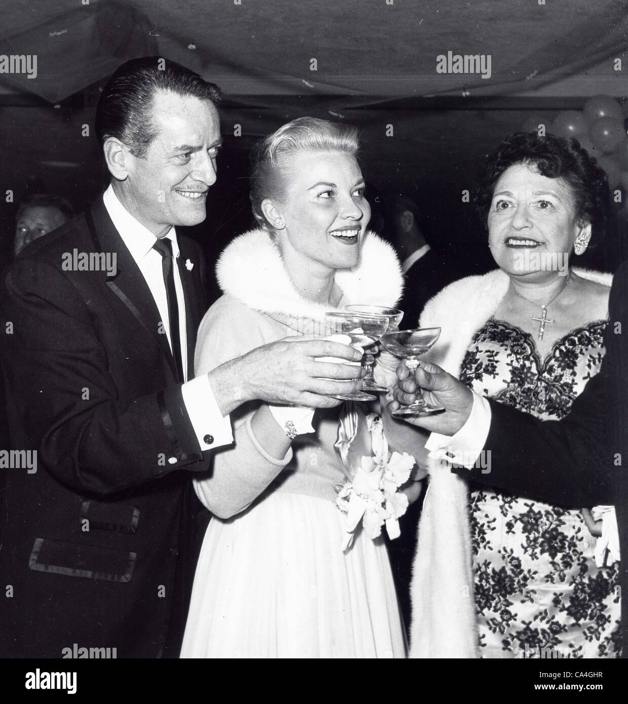 LOUELLA PARSONS with Charley Patti.Supplied by Photos inc.(Credit Image ...