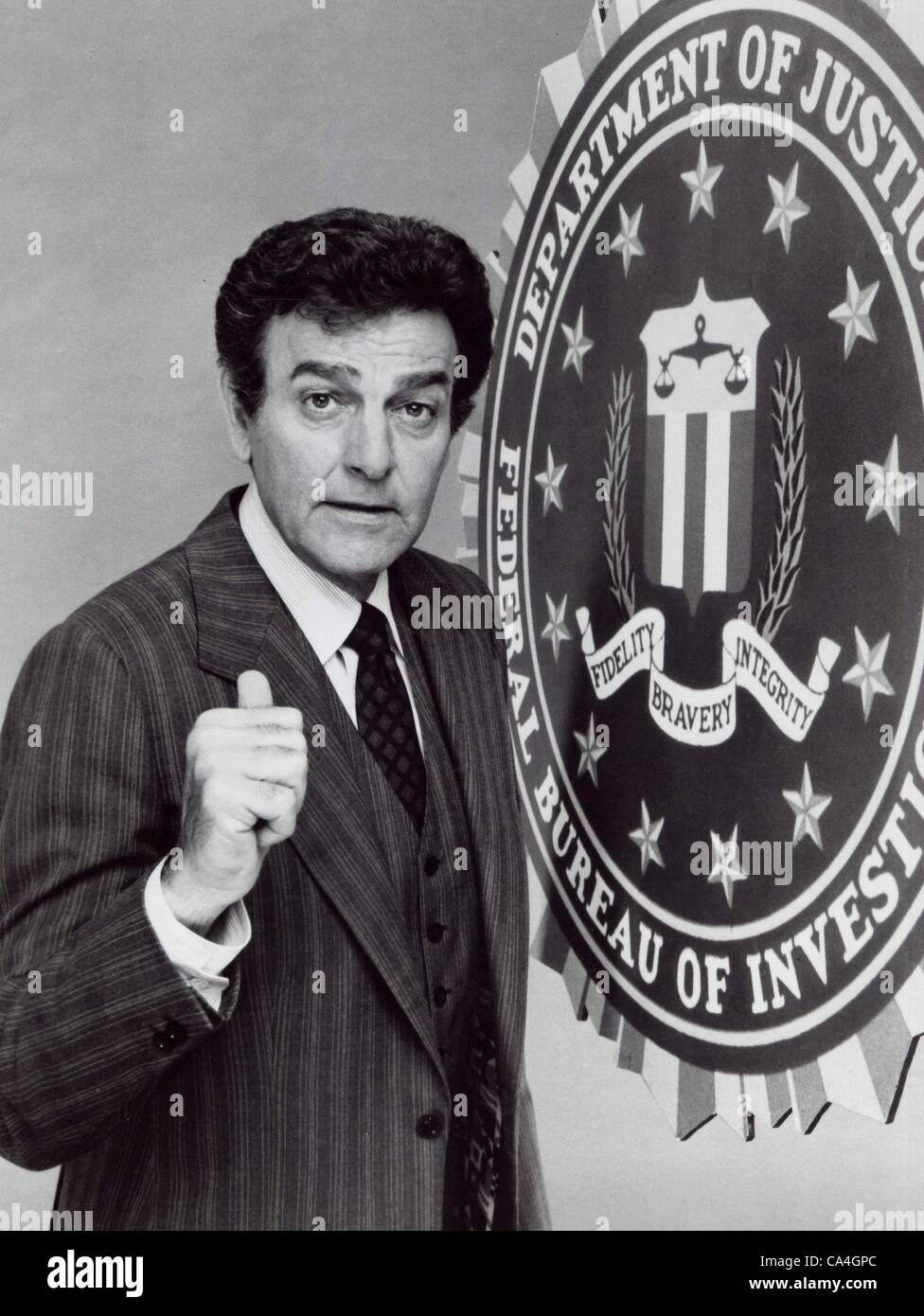 MIKE CONNORS.Today's F.B.I..still.Supplied by Photos inc.(Credit Image ...