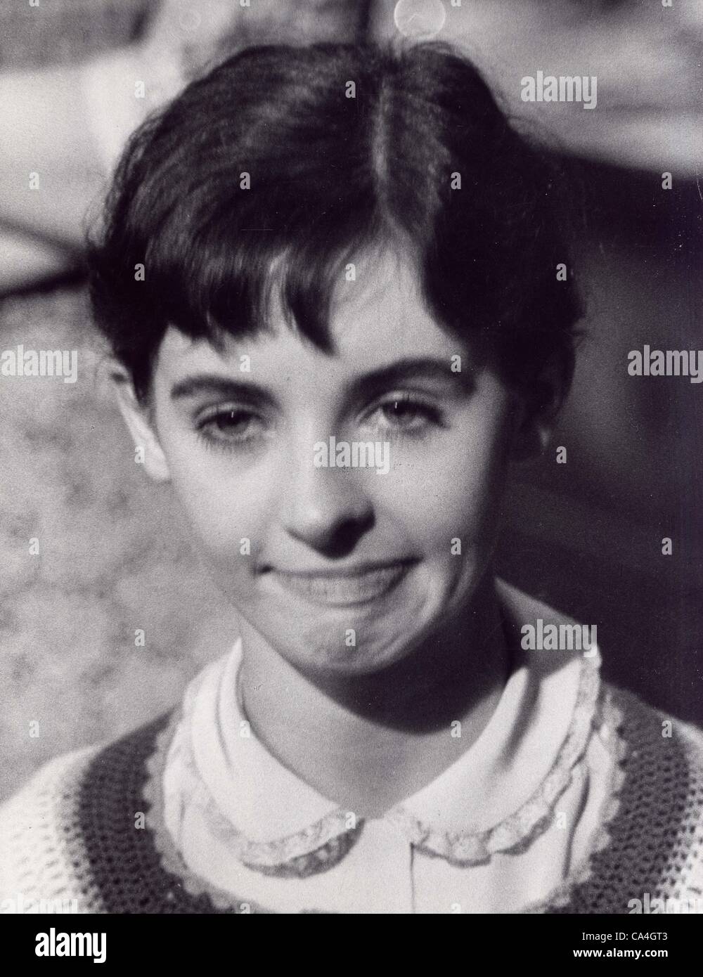 MILLIE PERKINS in Anne Frank.(Credit Image: Â© Gerard Decaux/Globe ...
