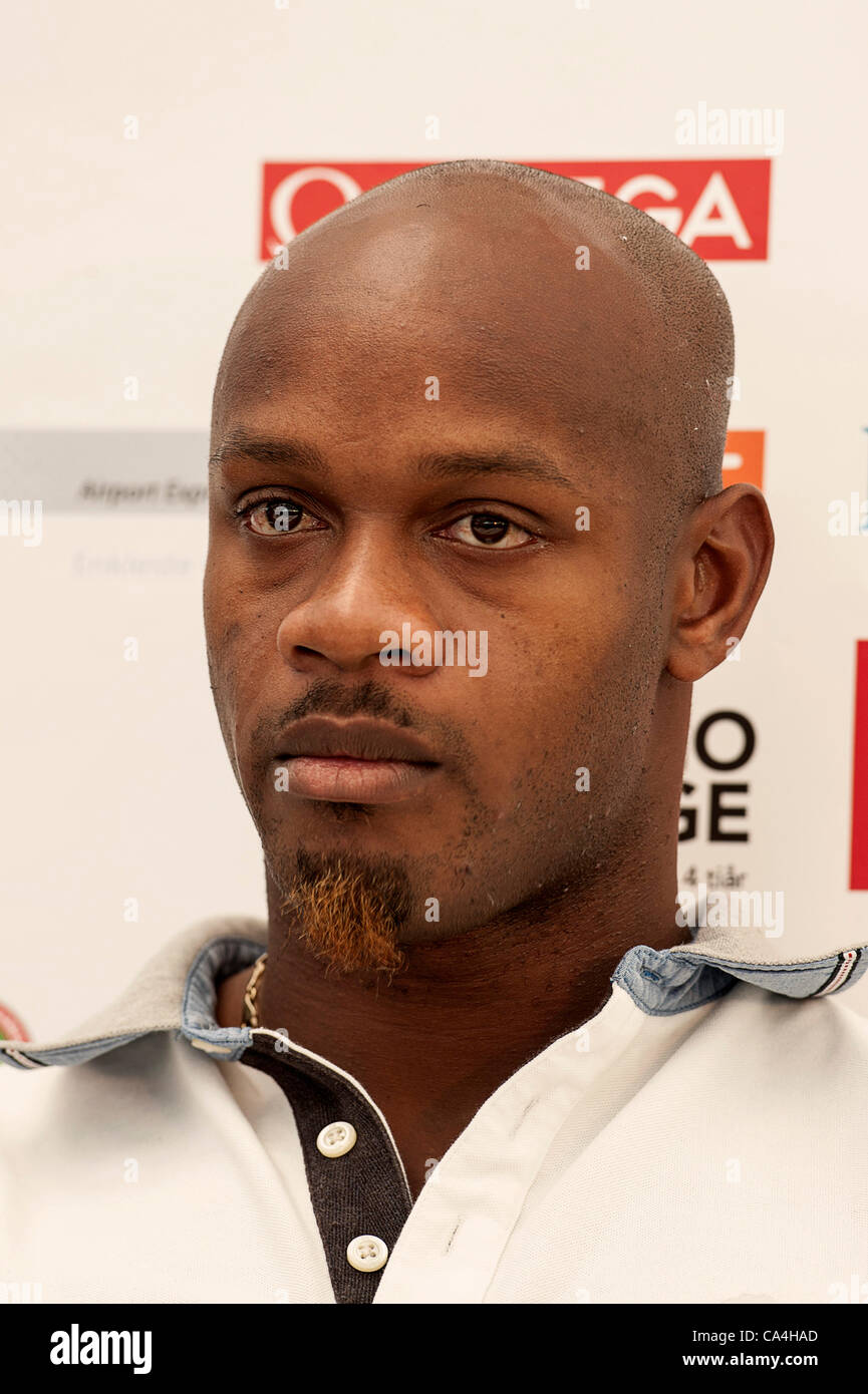 Athletics sports asafa powell hi-res stock photography and images - Alamy