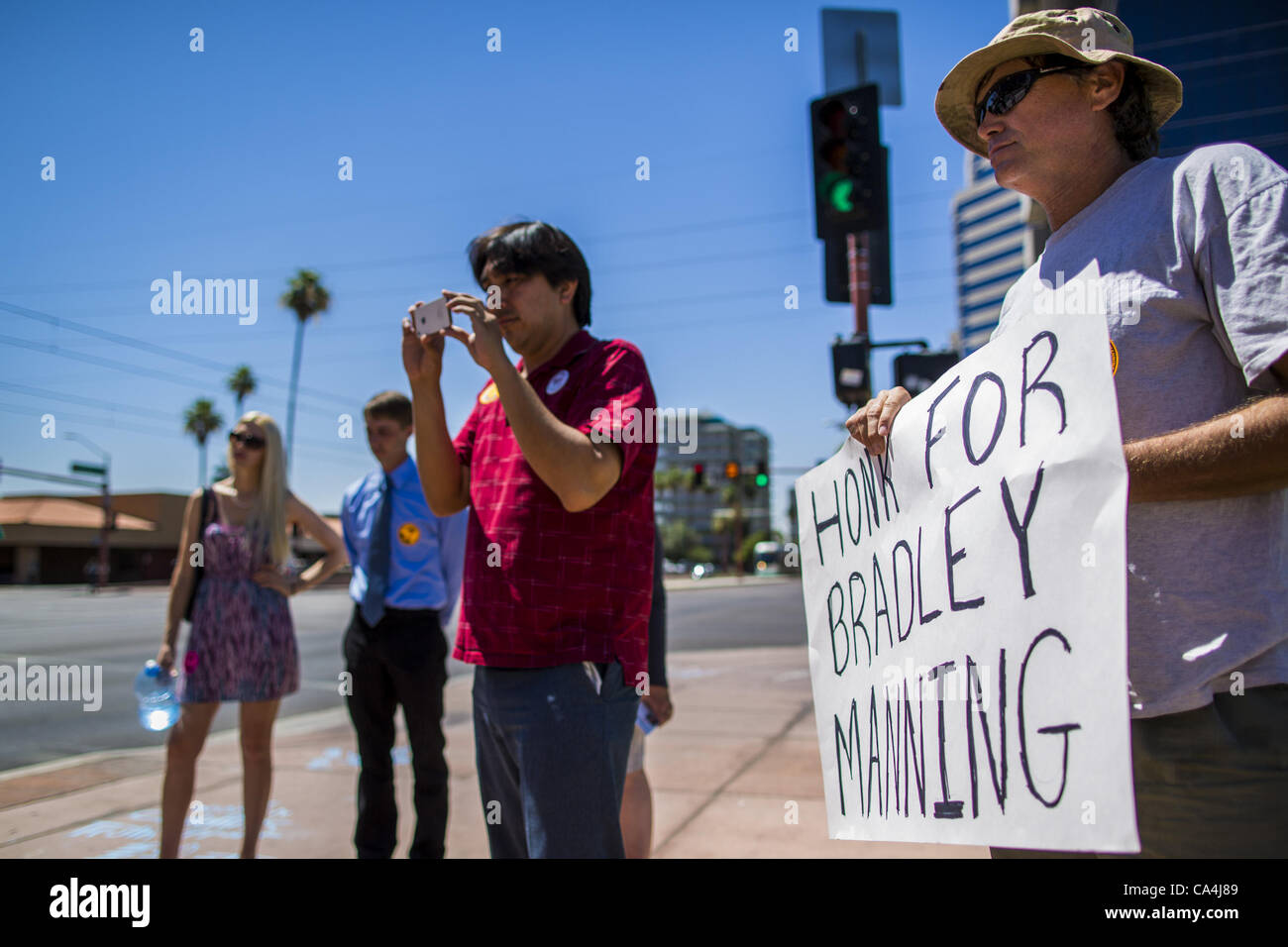 June 6, 2012 - Phoenix, AZ, United States of America - LEONARD CLARK, a ...