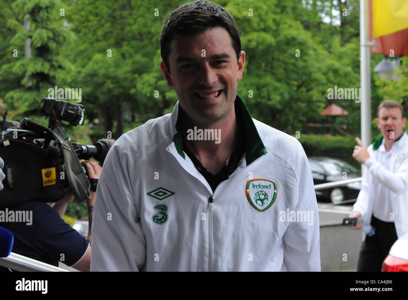 06.06.2012 Gdansk, Poland. Republic of Ireland Press Conference held in ...
