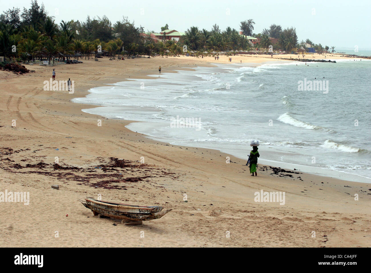 July 9, 2011 - Saly, Senegal - July 10, 2011; A look at the sea side ...