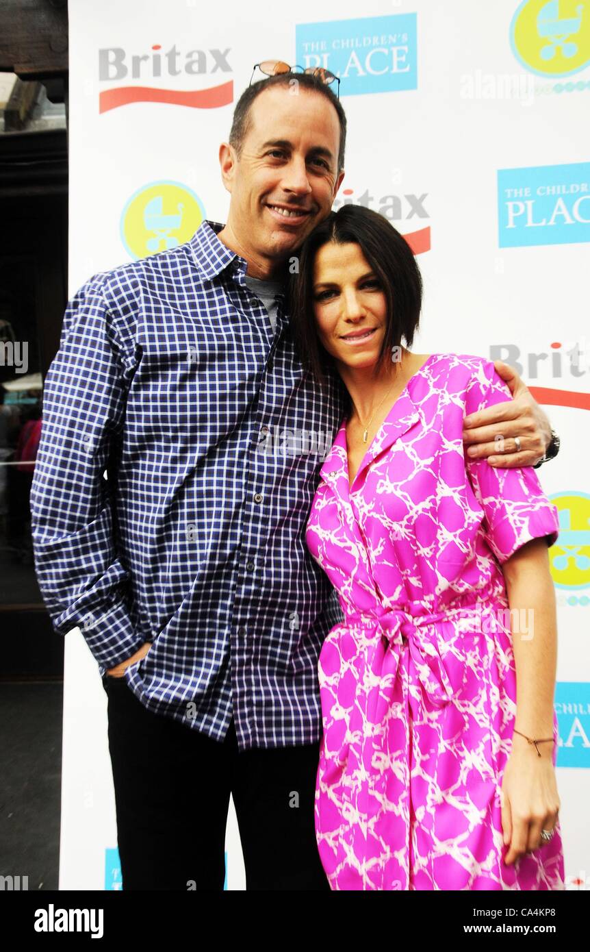 USA. Jerry Seinfeld, Jessica Seinfeld at arrivals for The 2012 Baby ...