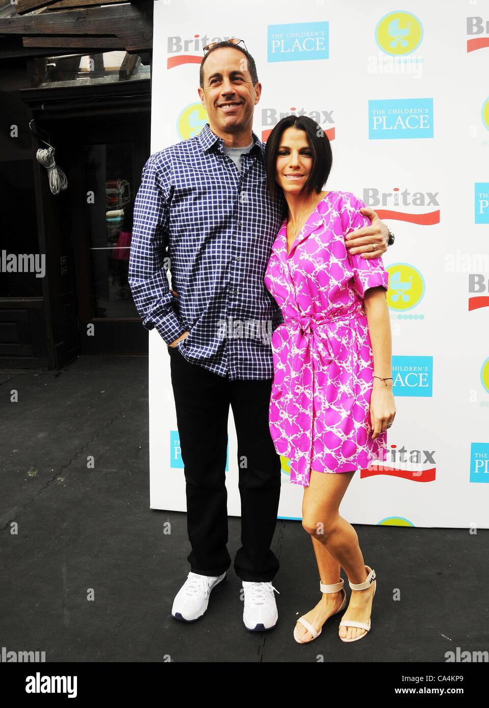 USA. Jerry Seinfeld, Jessica Seinfeld at arrivals for The 2012 Baby ...