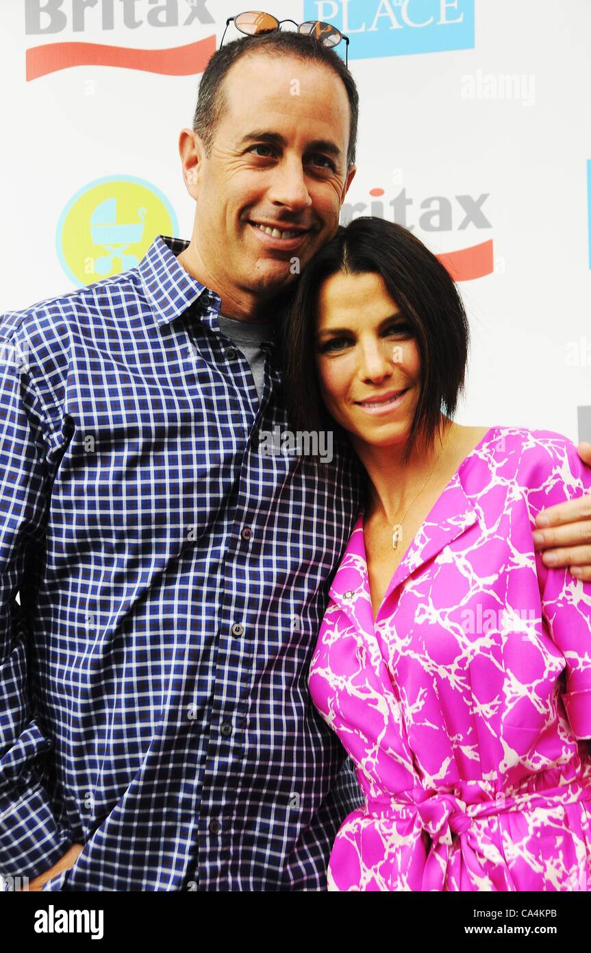 USA. Jerry Seinfeld, Jessica Seinfeld at arrivals for The 2012 Baby ...