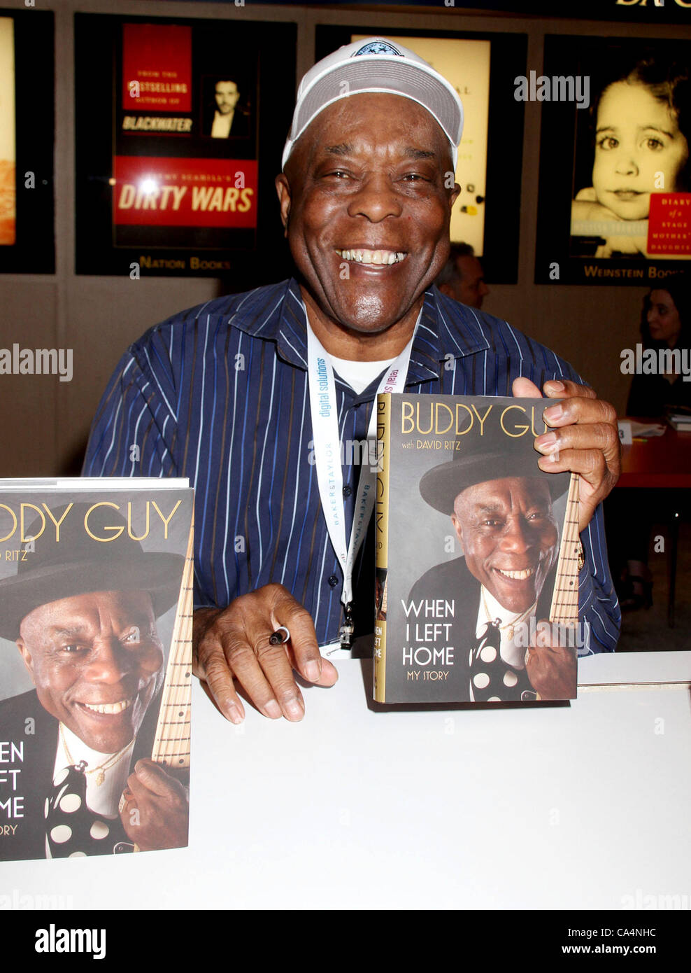 June 6, 2012 - New York, New York, U.S. - BUDDY GUY attends Book Expo ...
