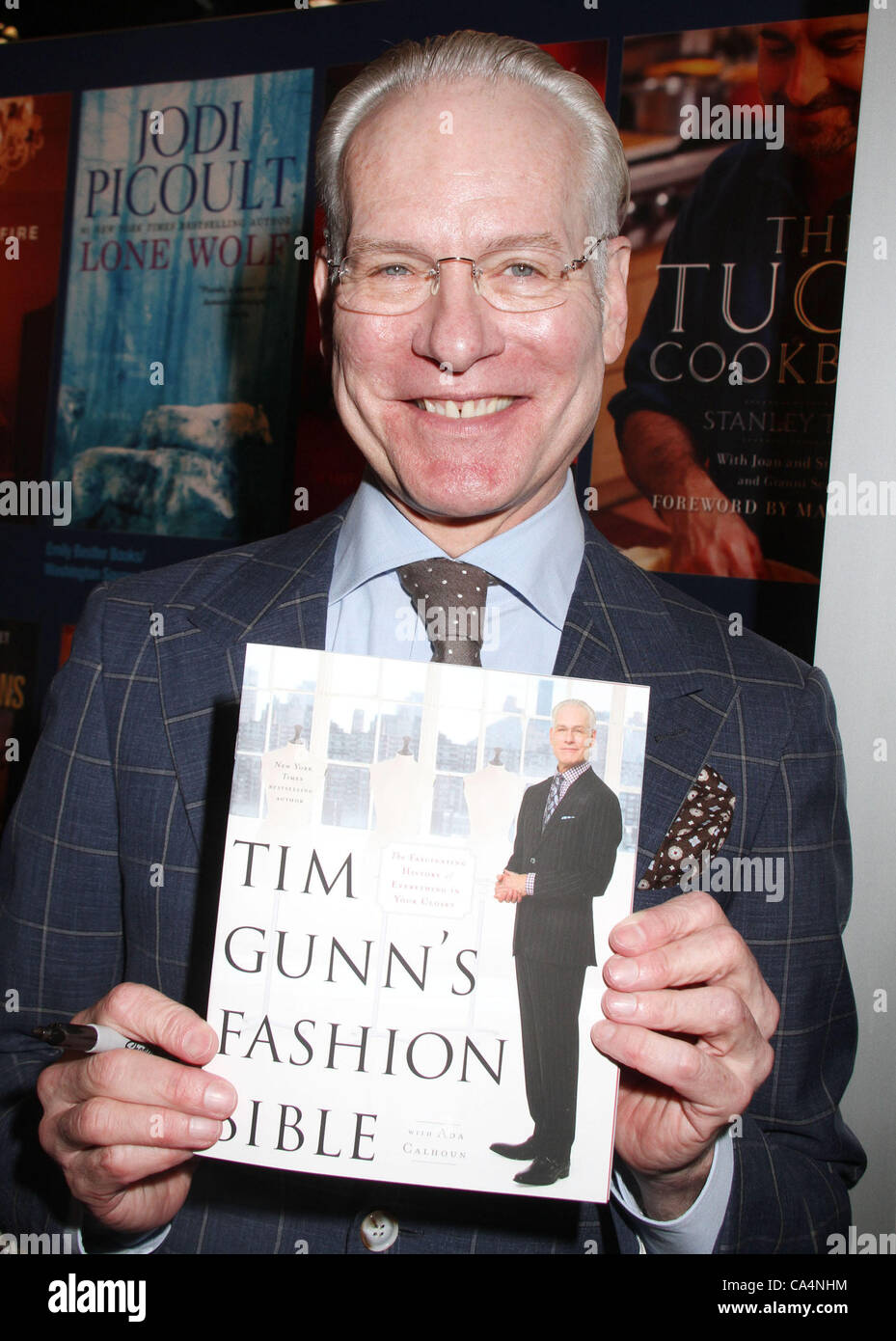 June 6, 2012 - New York, New York, U.S. - TIM GUNN attends Book Expo ...