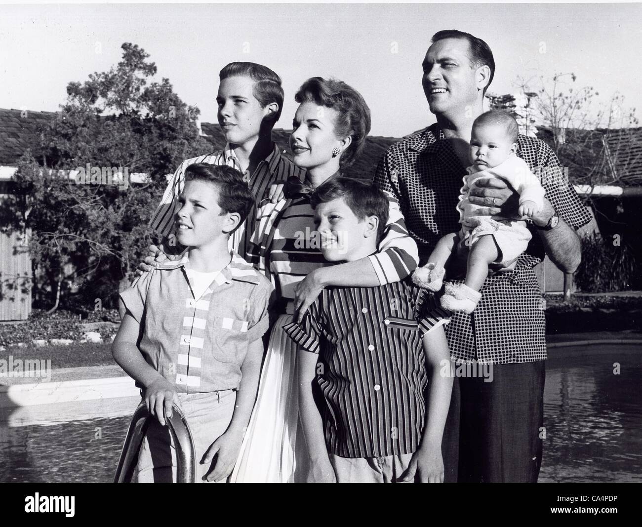 GALE STORM with husband Lee Bonnell , sons Phillip Bonnell (15 years ...