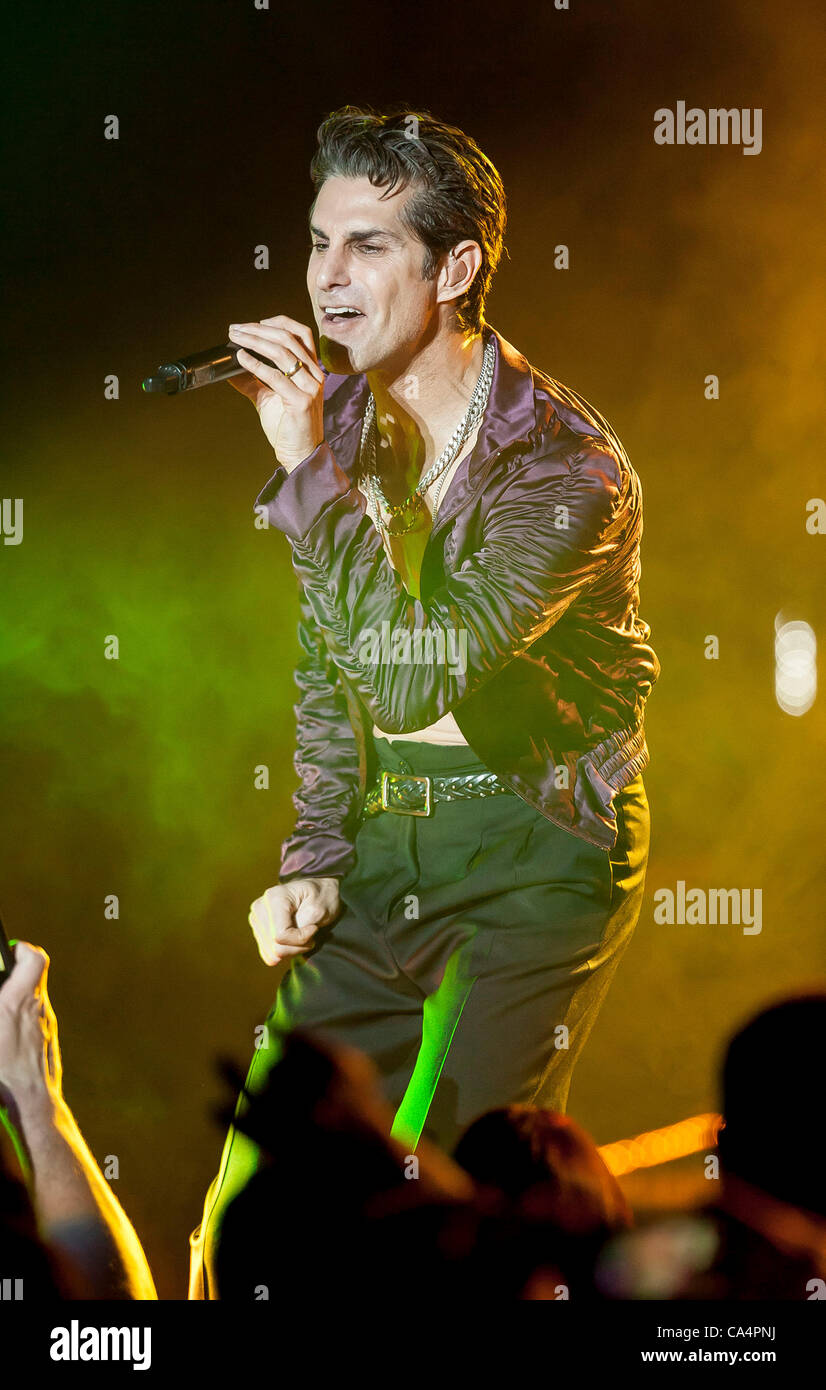 May 22, 2012 - Raleigh, North Carolina; USA - Singer PERRY FARRELL of ...