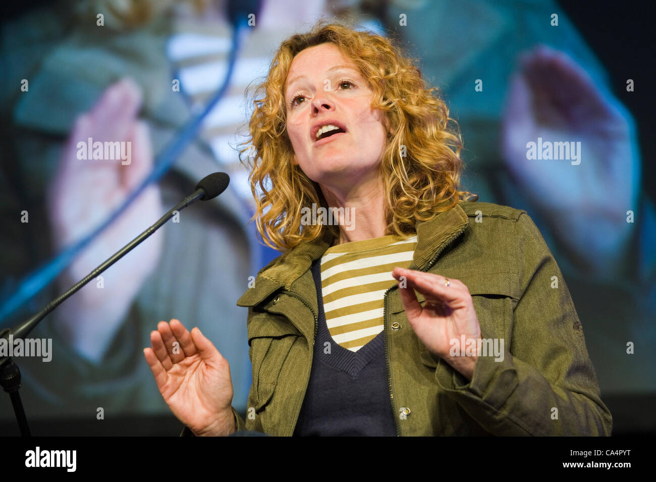 Kate Humble, television presenter, speaking about her life in the ...