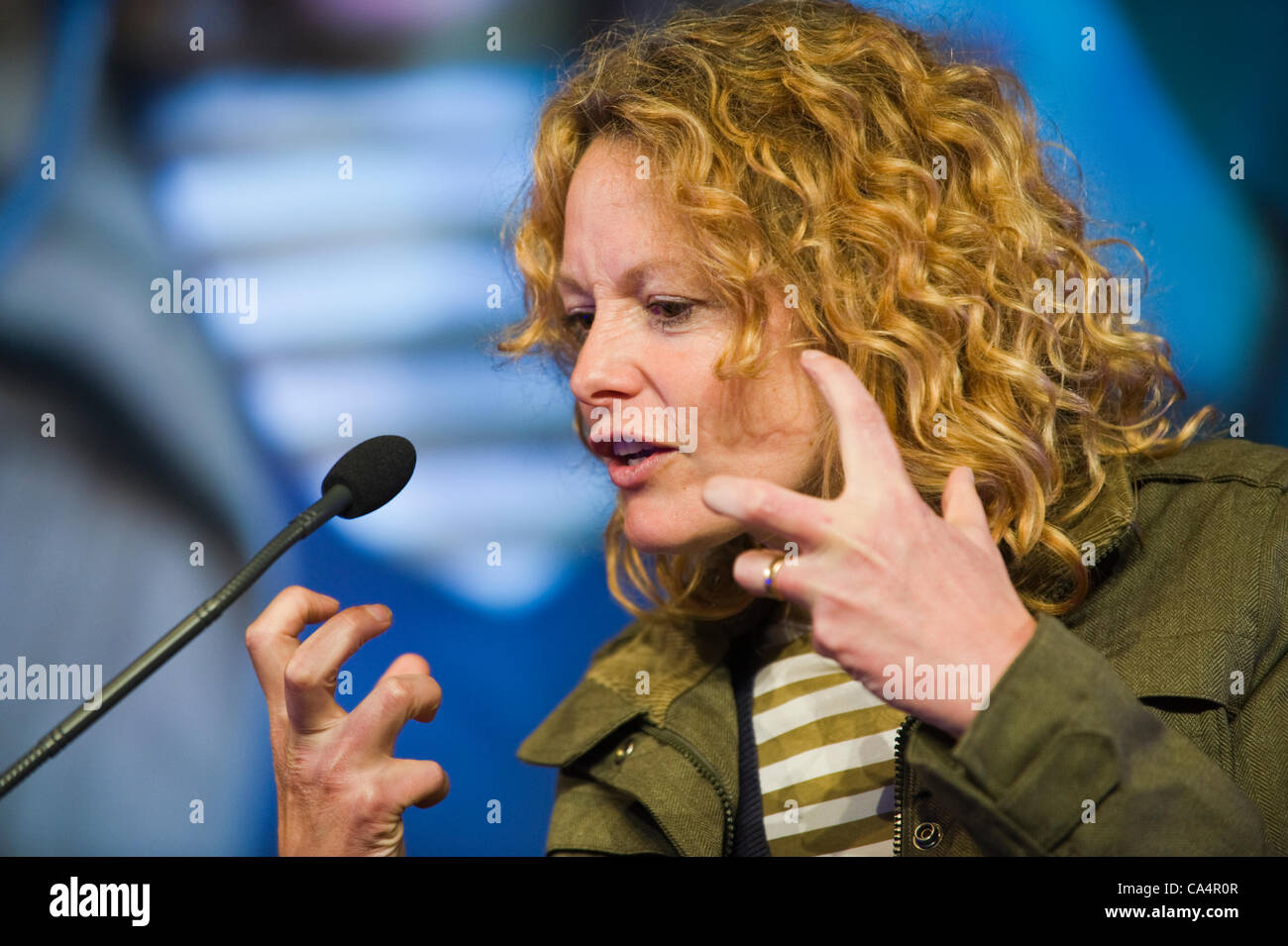 Kate Humble, television presenter, speaking about her life in the ...