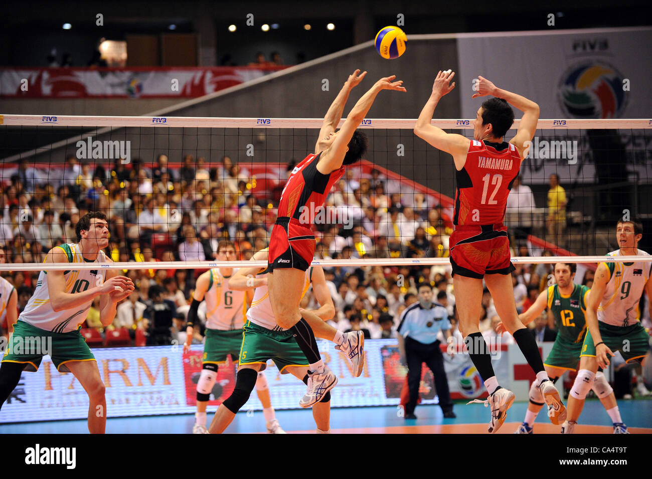 Daisuke Usami (JPN), June 7, 2012 - Volleyball : FIVB Men's Volleyball ...