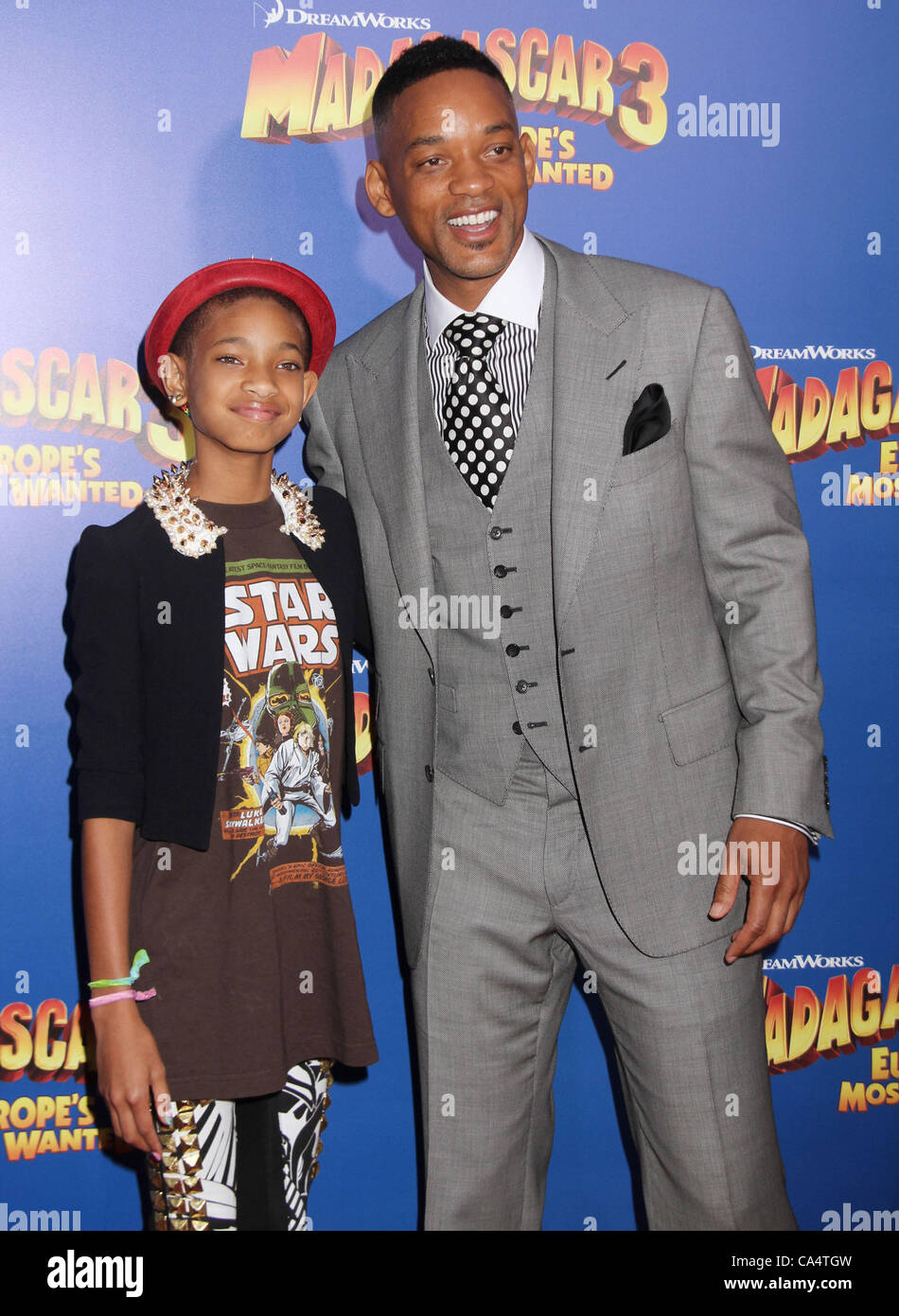 June 7, 2012 - New York, New York, U.S. - Actor WILL SMITH and his ...