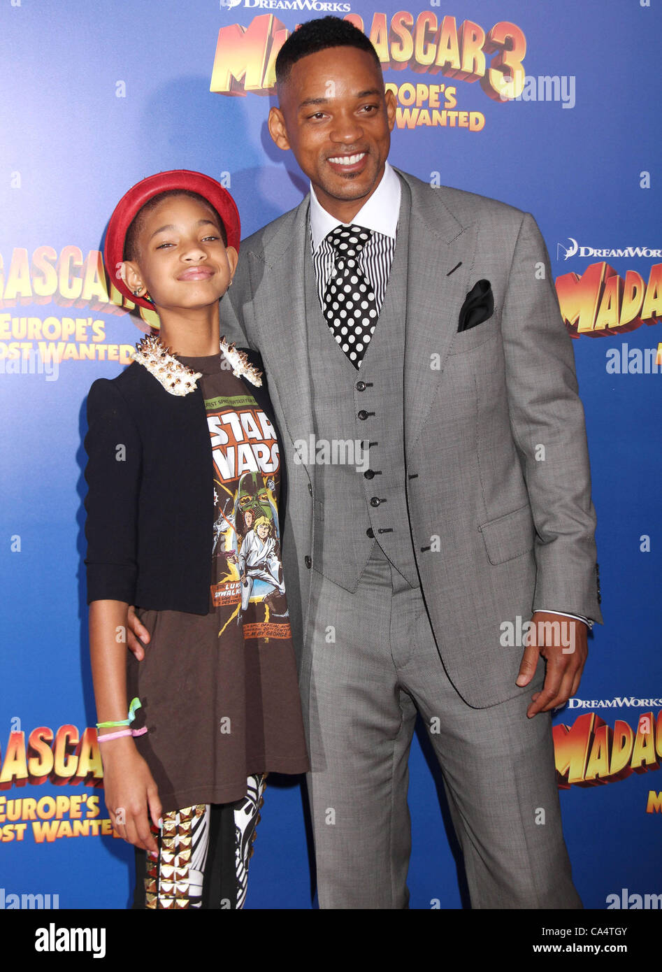 June 7, 2012 - New York, New York, U.S. - Actor WILL SMITH and his ...