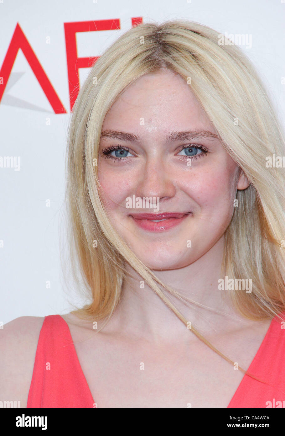 June 7, 2012 - Los Angeles, California, U.S. - Dakota Fanning .TV Land ...