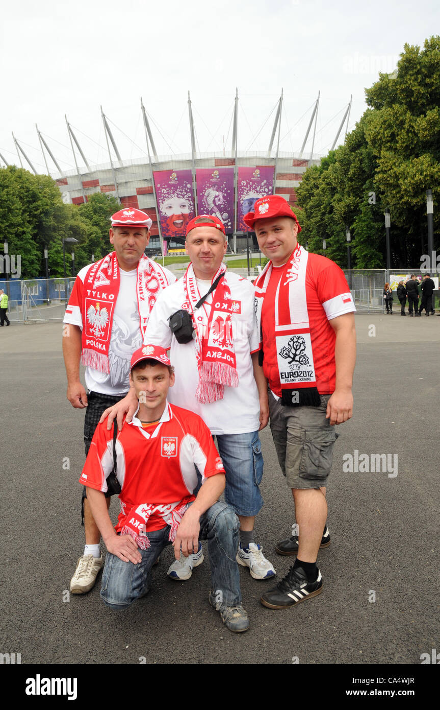 Poland fans in stands hi-res stock photography and images - Alamy