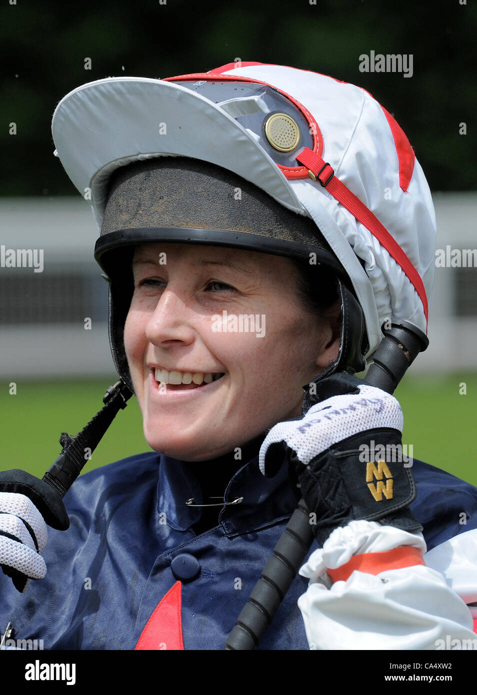 CATHY GANNON JOCKEY NOTTINGHAM RACECOURSE NOTTINGHAM ENGLAND 06 June ...