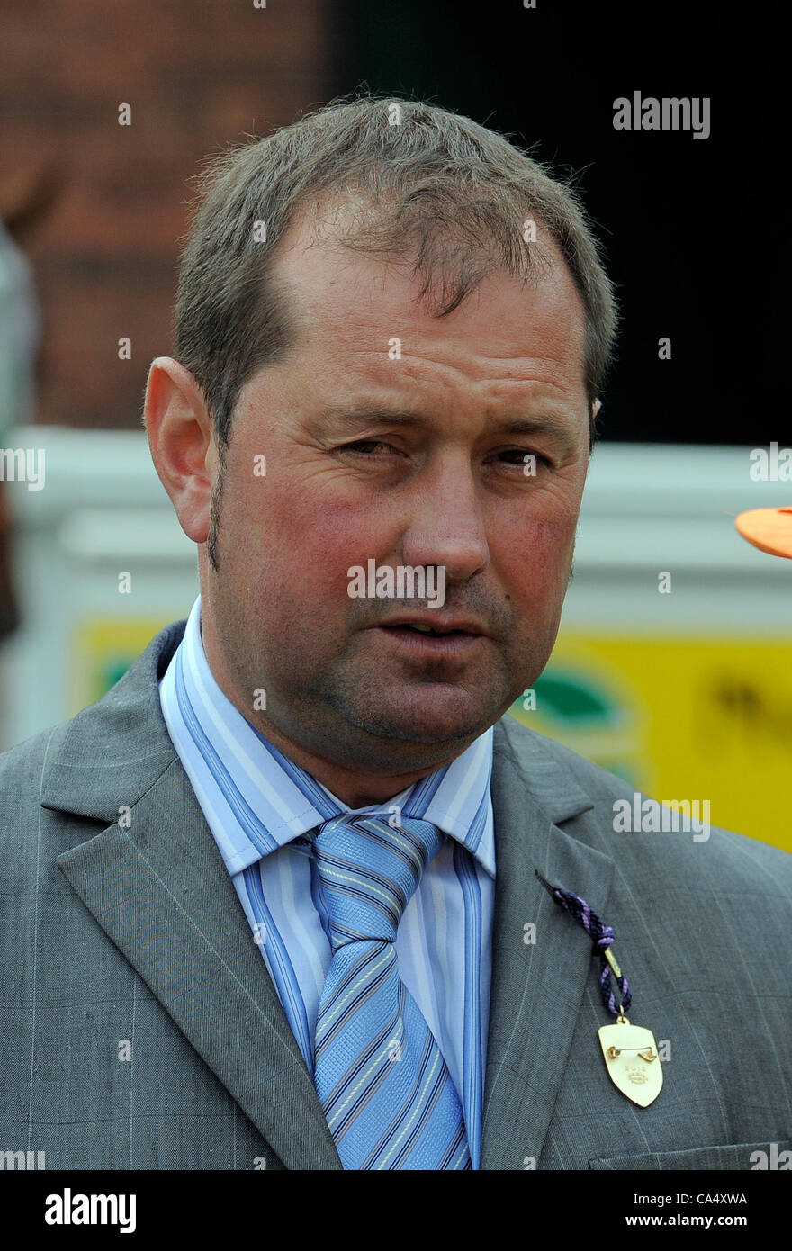 JOHN RYAN TRAINER NOTTINGHAM RACECOURSE NOTTINGHAM ENGLAND 06 June 2012 ...