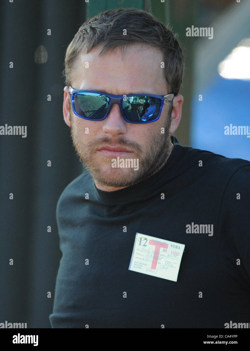 June 8, 2012 - Elmont, New York, U.S. - Olympic Gold medal skier Bode ...