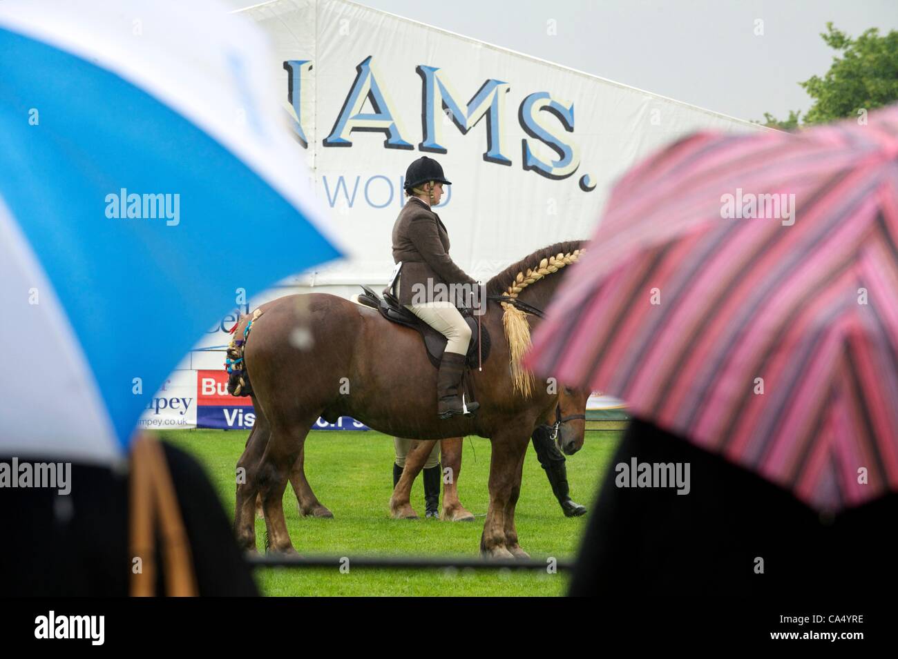 Ipswich, UK. 07/06/2012. The 181st Suffolk Show at Trinity Park ...