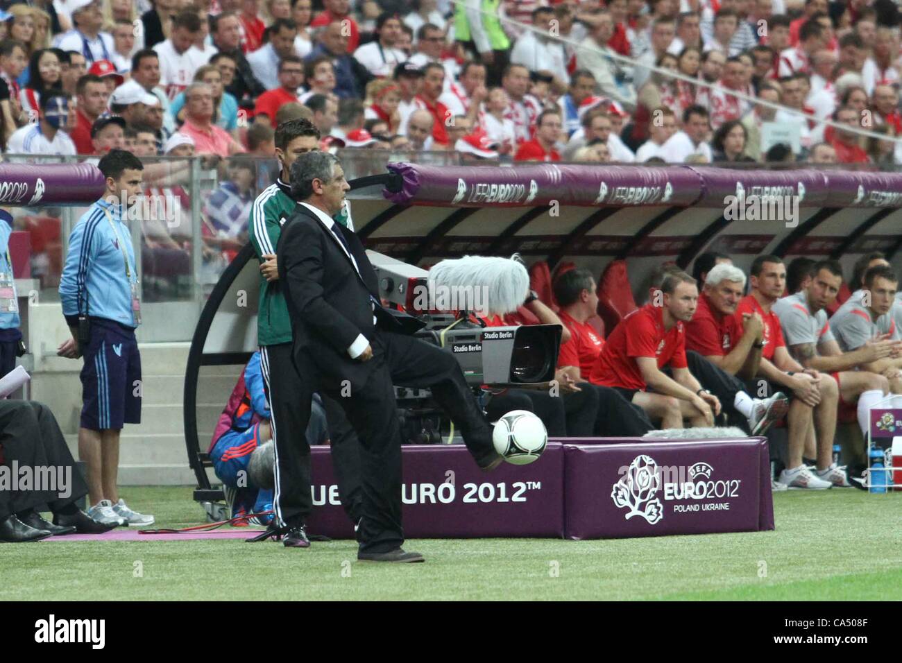 Poland vs Greece Euro 2012 Stock Photo - Alamy