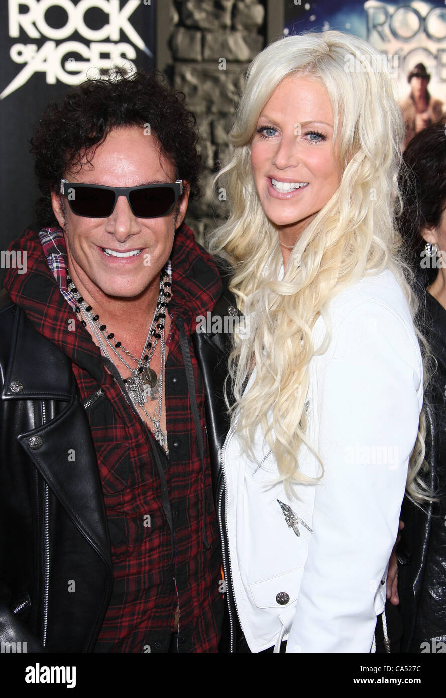 NEAL SCHON & MICHAELE SALAHI ROCK OF AGES. WORLD PREMIERE HOLLYWOOD LOS ...