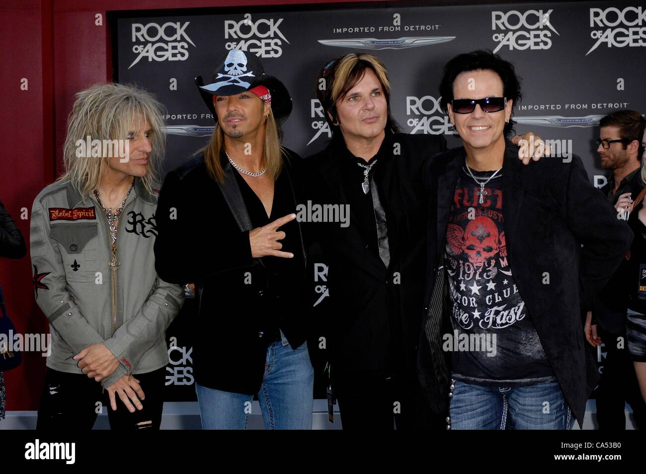 Poison at arrivals for ROCK OF AGES Premiere, Grauman's Chinese Theatre ...