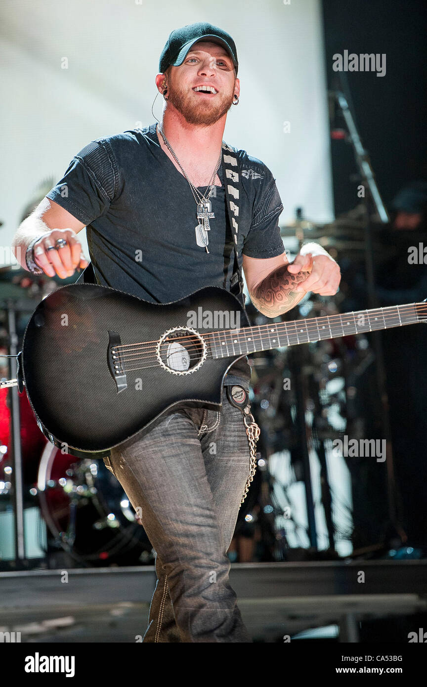 Jun 8, 2012 - Nashville, Tennessee; USA - Musician BRANTLEY GILBERT ...