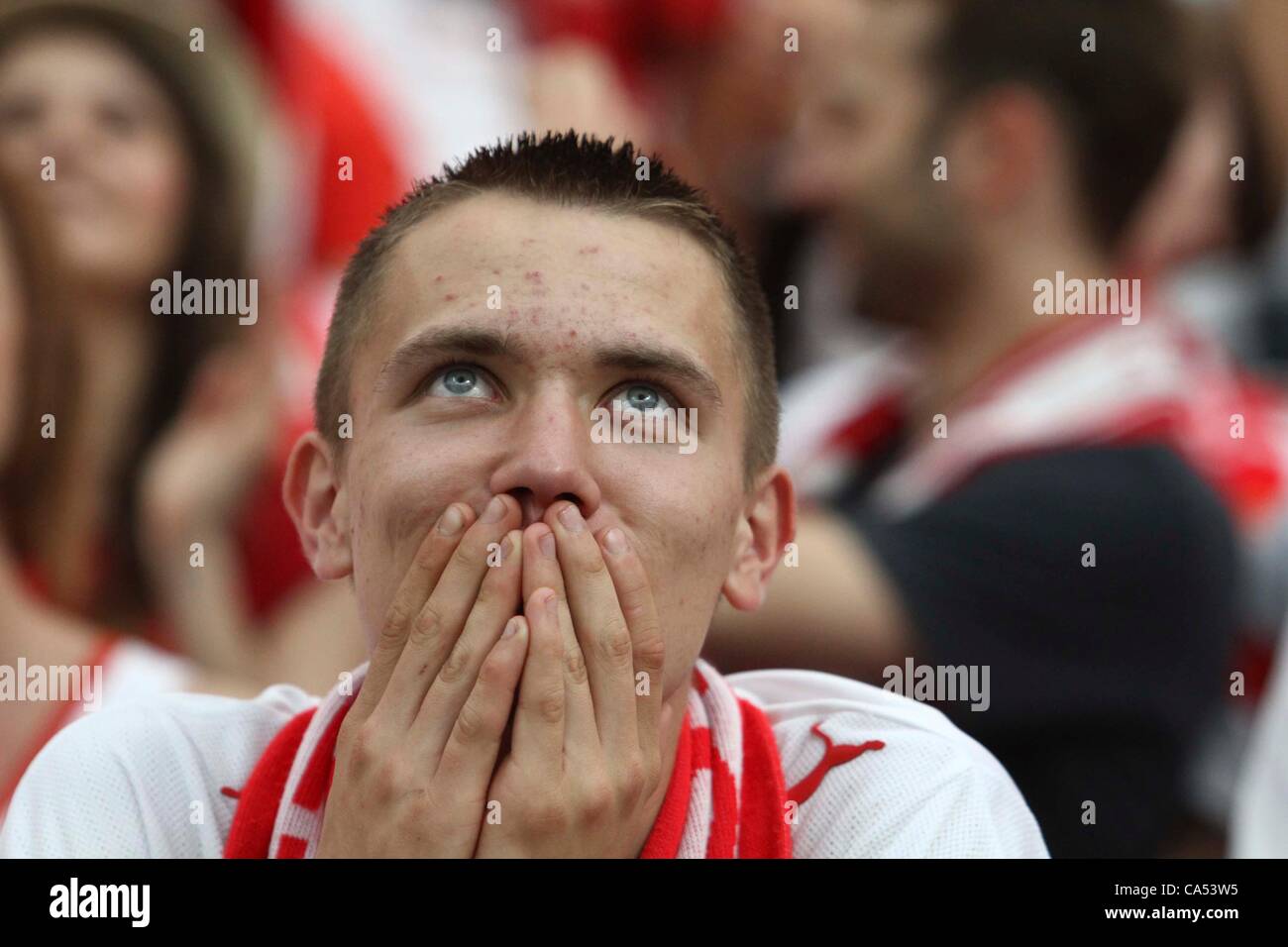 Poland vs Greece Euro 2012 Stock Photo - Alamy