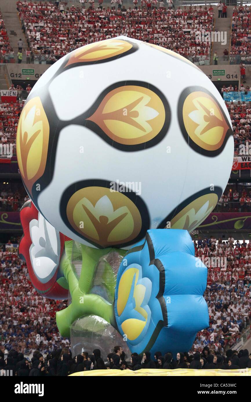 Poland vs Greece Euro 2012 Stock Photo - Alamy
