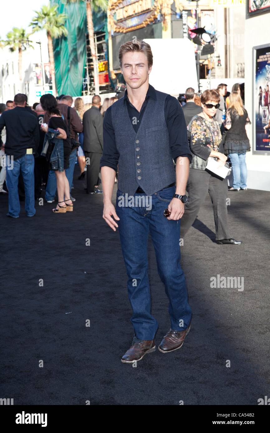 Derek Hough at arrivals for ROCK OF AGES Premiere, Grauman's Chinese ...